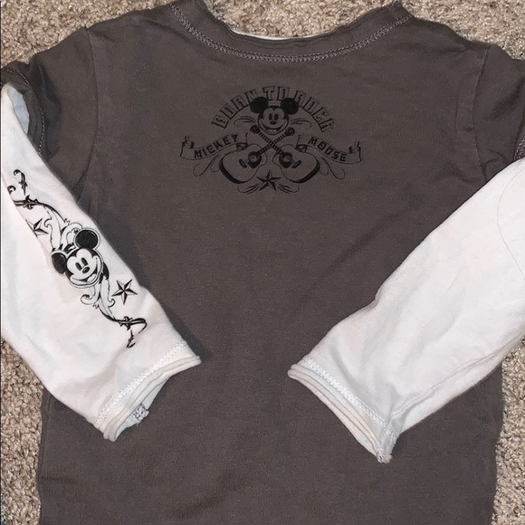 Disney | Shirts & Tops | Bundle Of 3 Disney Mickey Mouse Tops 2 Months ...